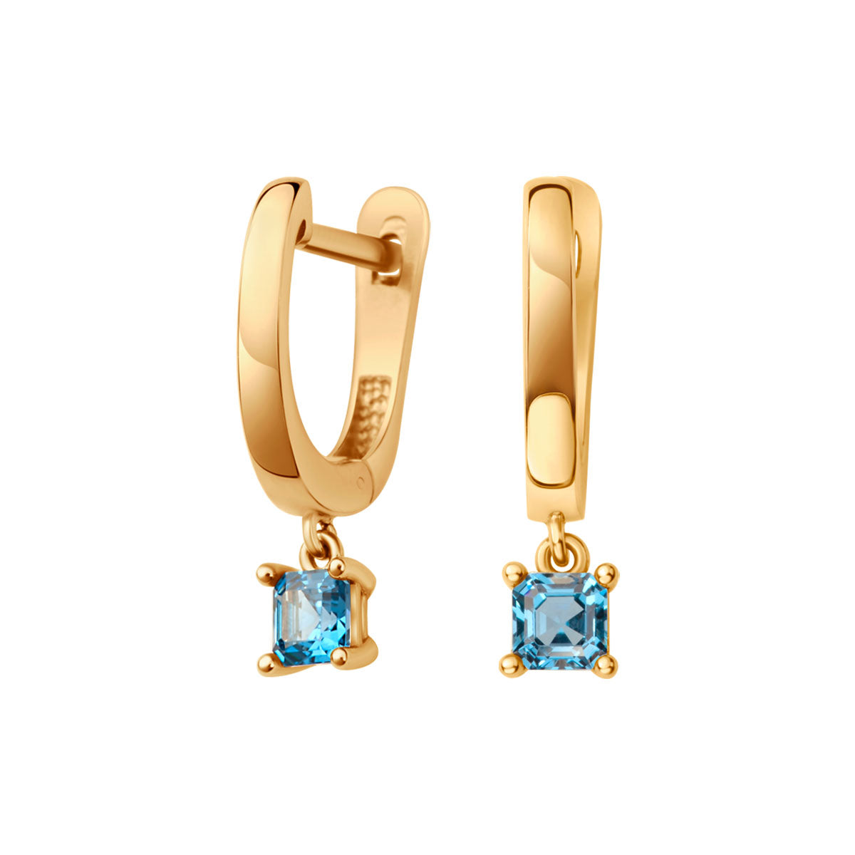 Kolczyki złote z cyrkoniami - Colore | Verona